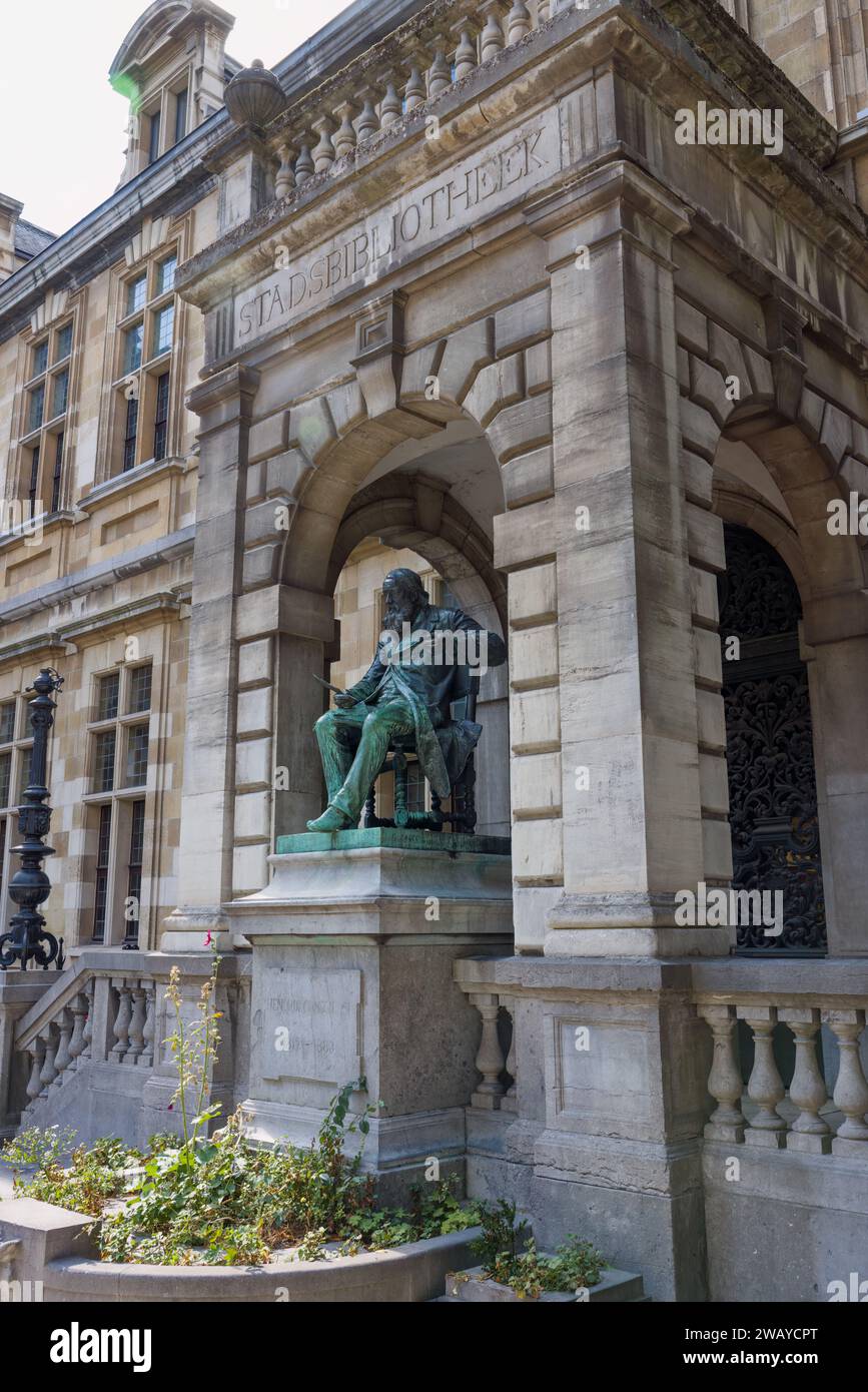 Hendrik conscience library hi-res stock photography and images - Alamy
