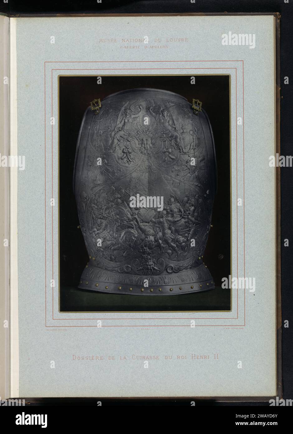 Back of the breastplate of the armor of King Henri II, Léon Vidal, c ...