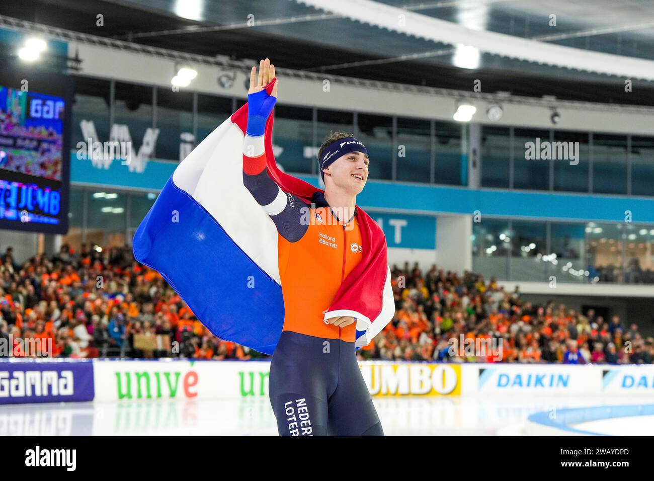 Heerenveen, Netherlands. 7th Jan, 2024. HEERENVEEN, NETHERLANDS ...