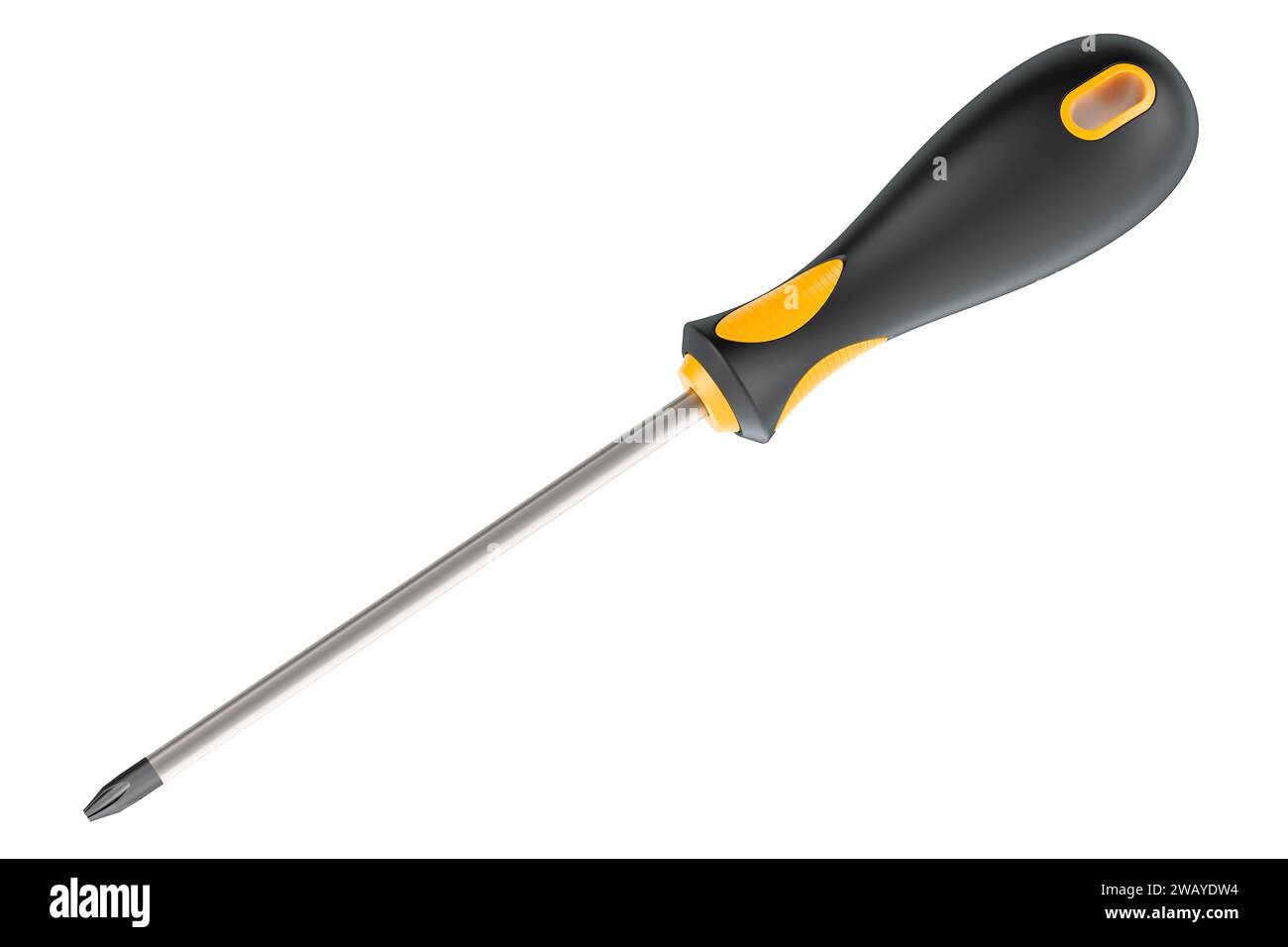 Crosshead Screwdriver, 3D rendering isolated on white background Stock ...