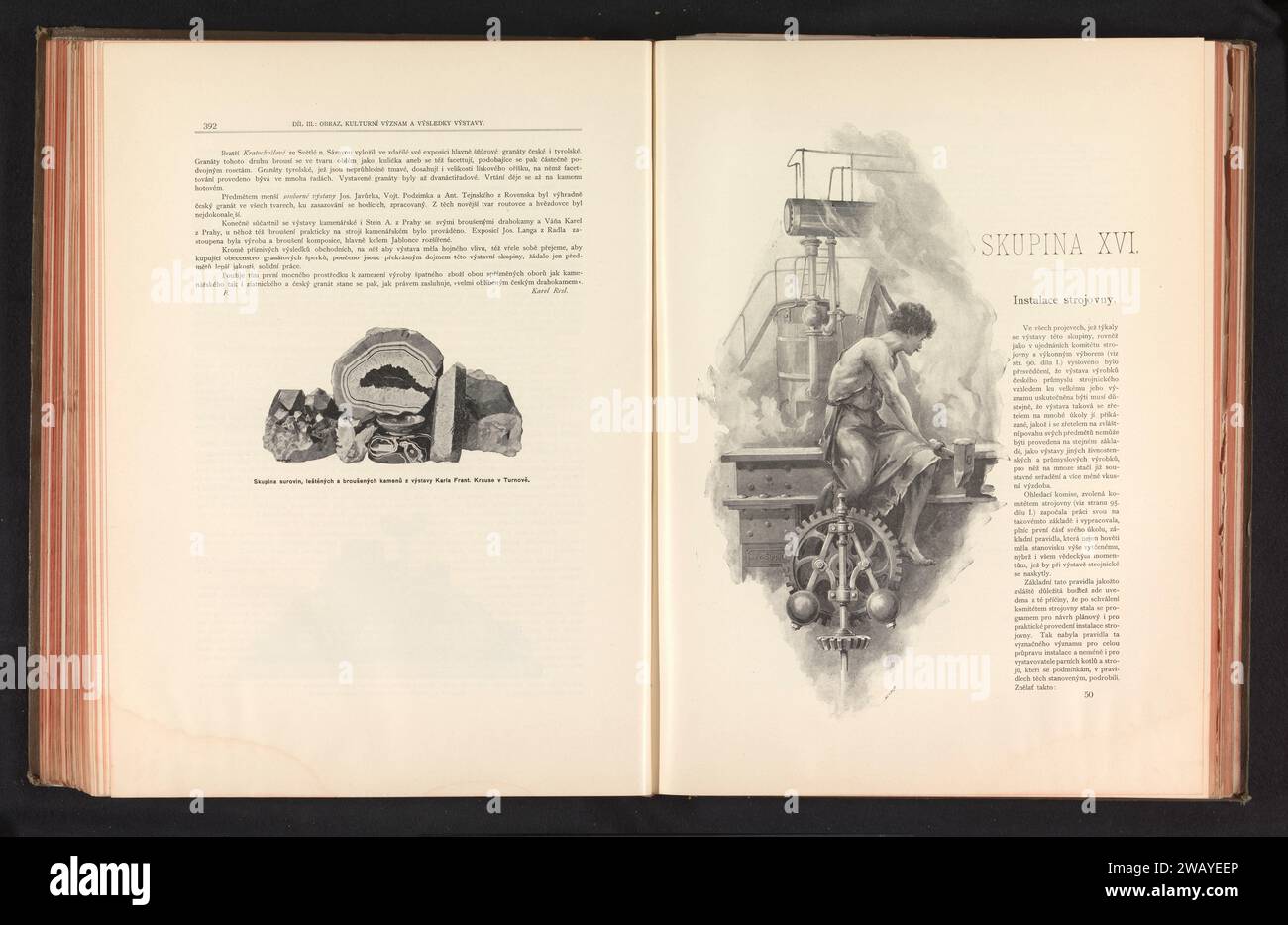 Photo production of a drawing, representing a blacksmith next to an ...