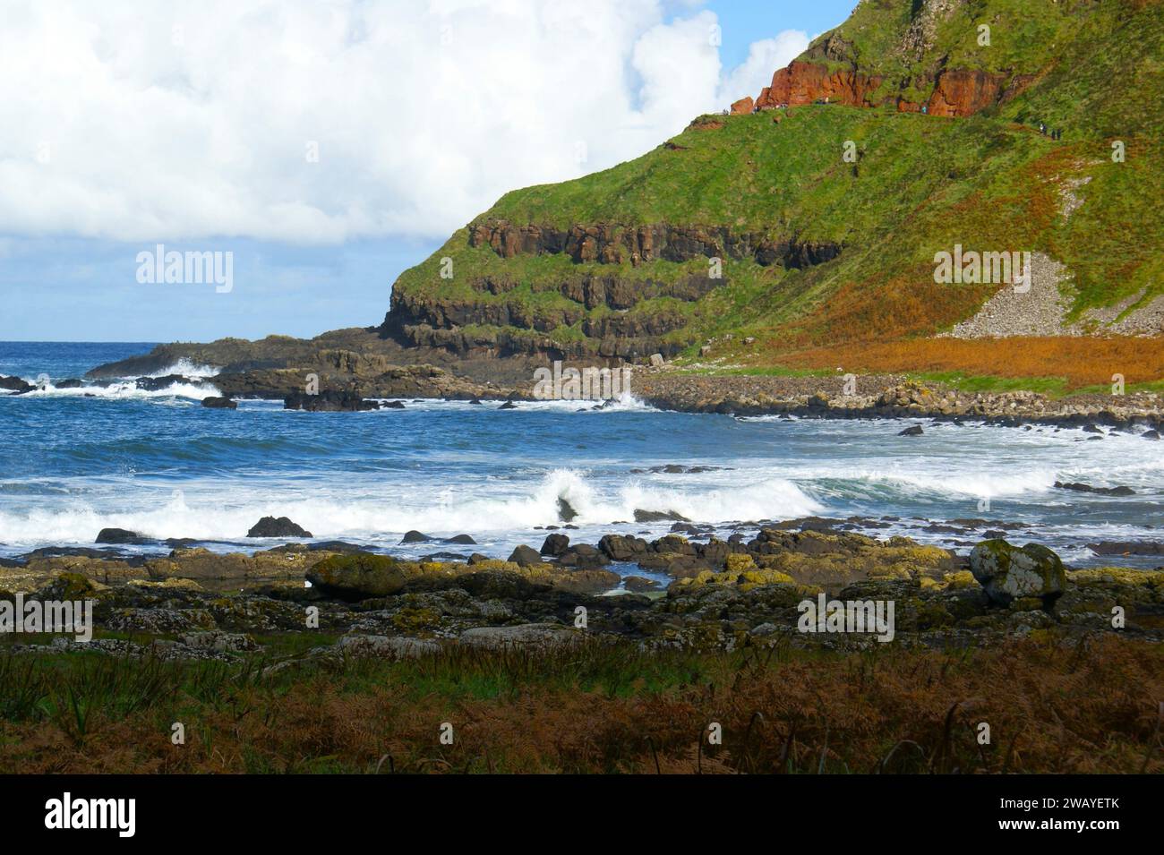North Ireland Giants's causeway. Ocean coast landscape Stock Photo - Alamy