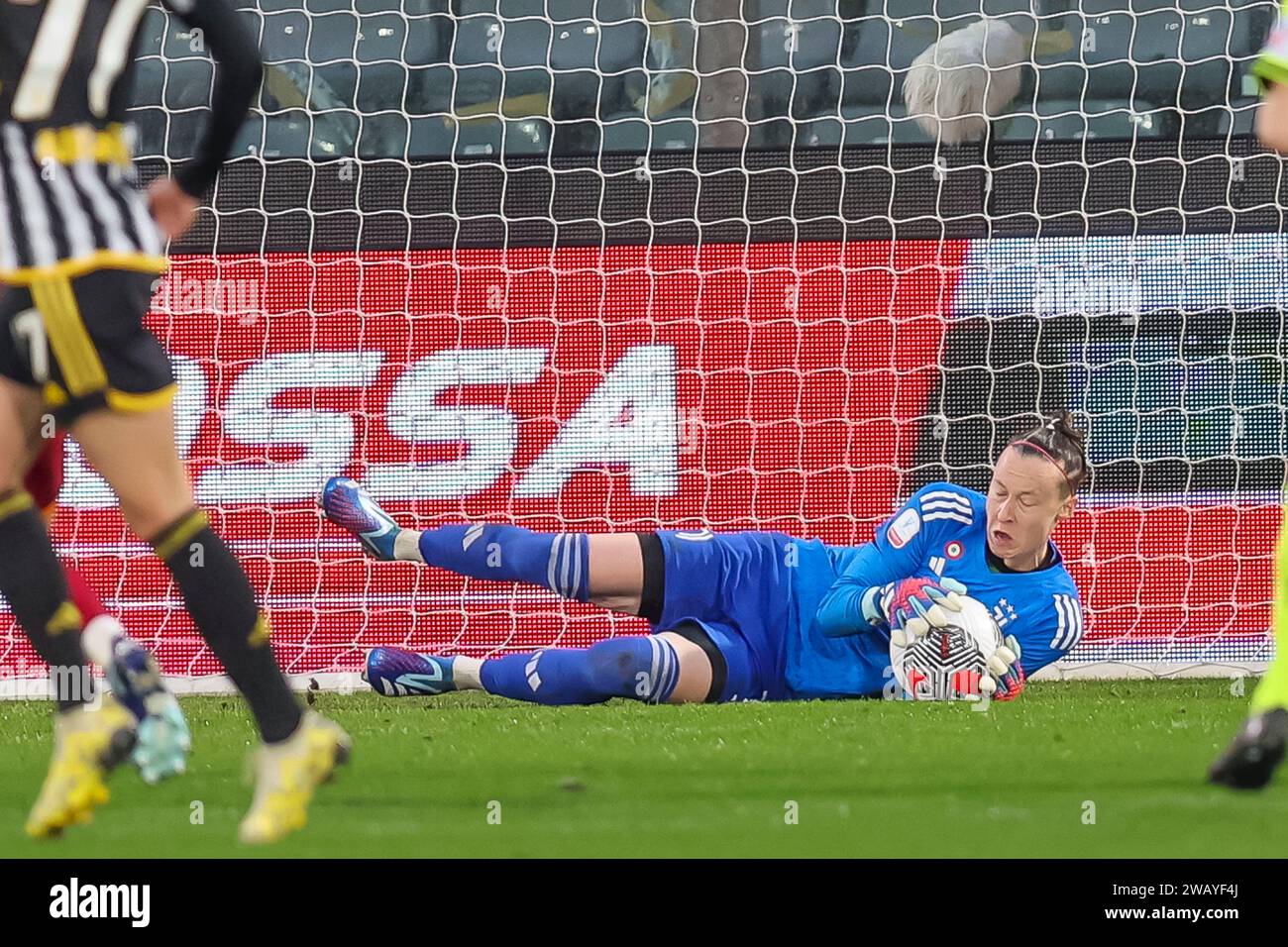 Pauline Peyraud-Magnin (Juventus Women) during the Italian Women ...