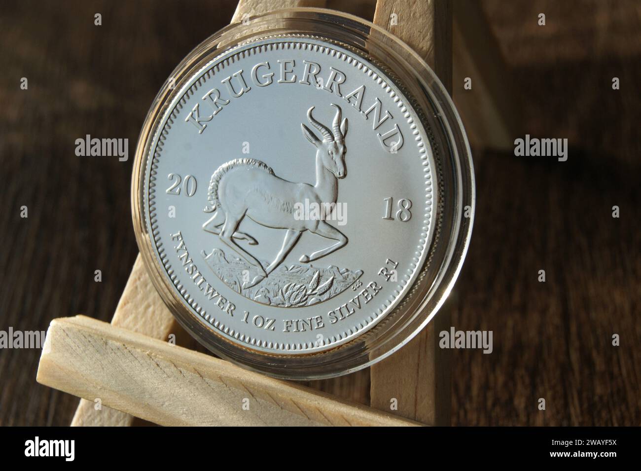Silver krugerrand hi-res stock photography and images - Alamy