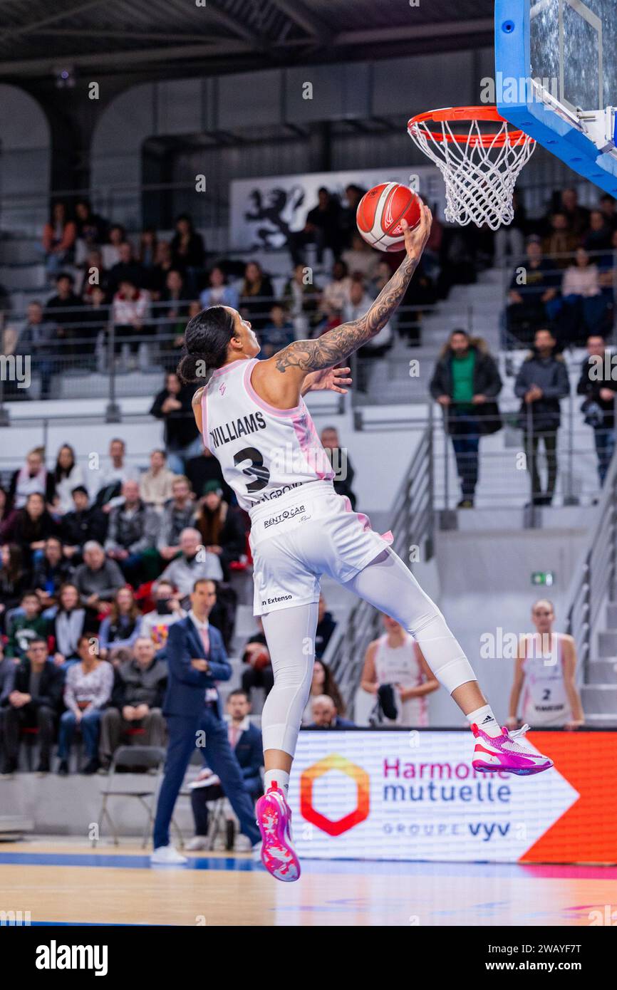 Lyon, France. 07th Jan, 2024. January 7, 2024, Lyon, France: Gabby ...