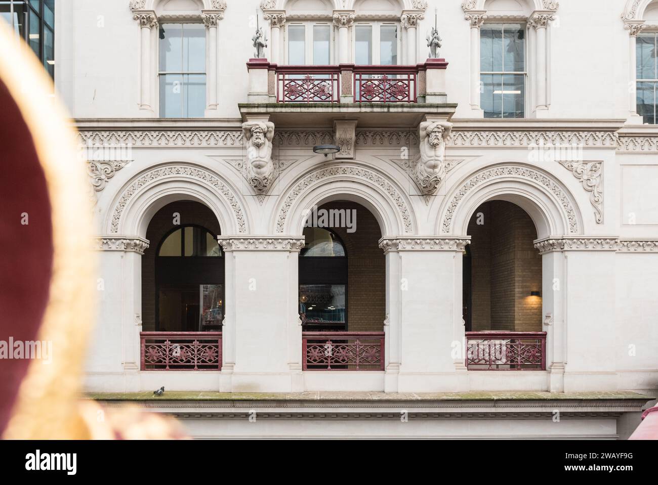 One of the stair buildings, part of the refurbished Victorian Holborn ...