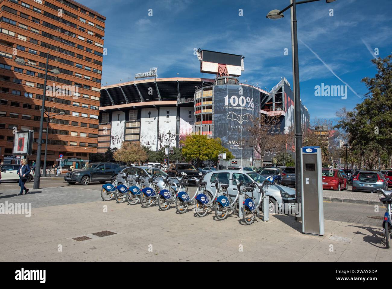 Valencia City Centre Stock Photo - Alamy