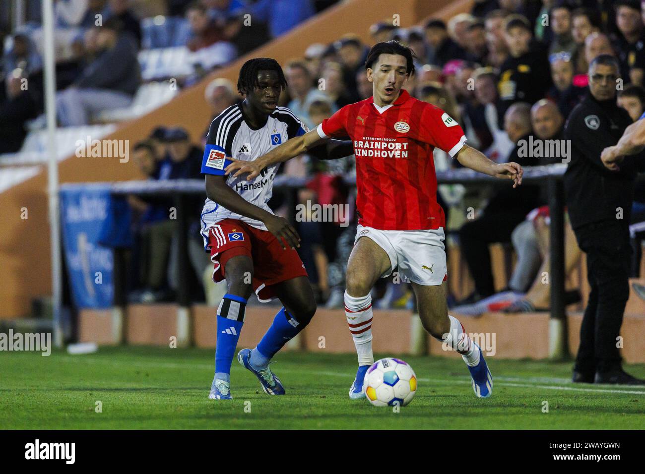Marbella, Spain. 07th Jan, 2024. Marbella, HSV - PSV (friendly), 07-01 ...