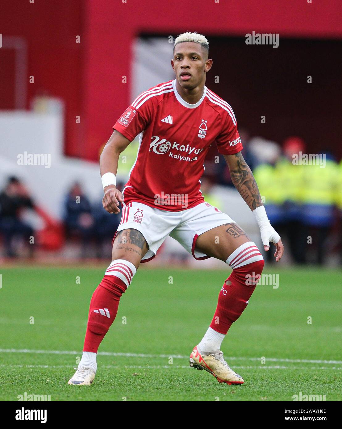 The City Ground, Nottingham, UK. 7th Jan, 2024. FA Cup Third Round ...
