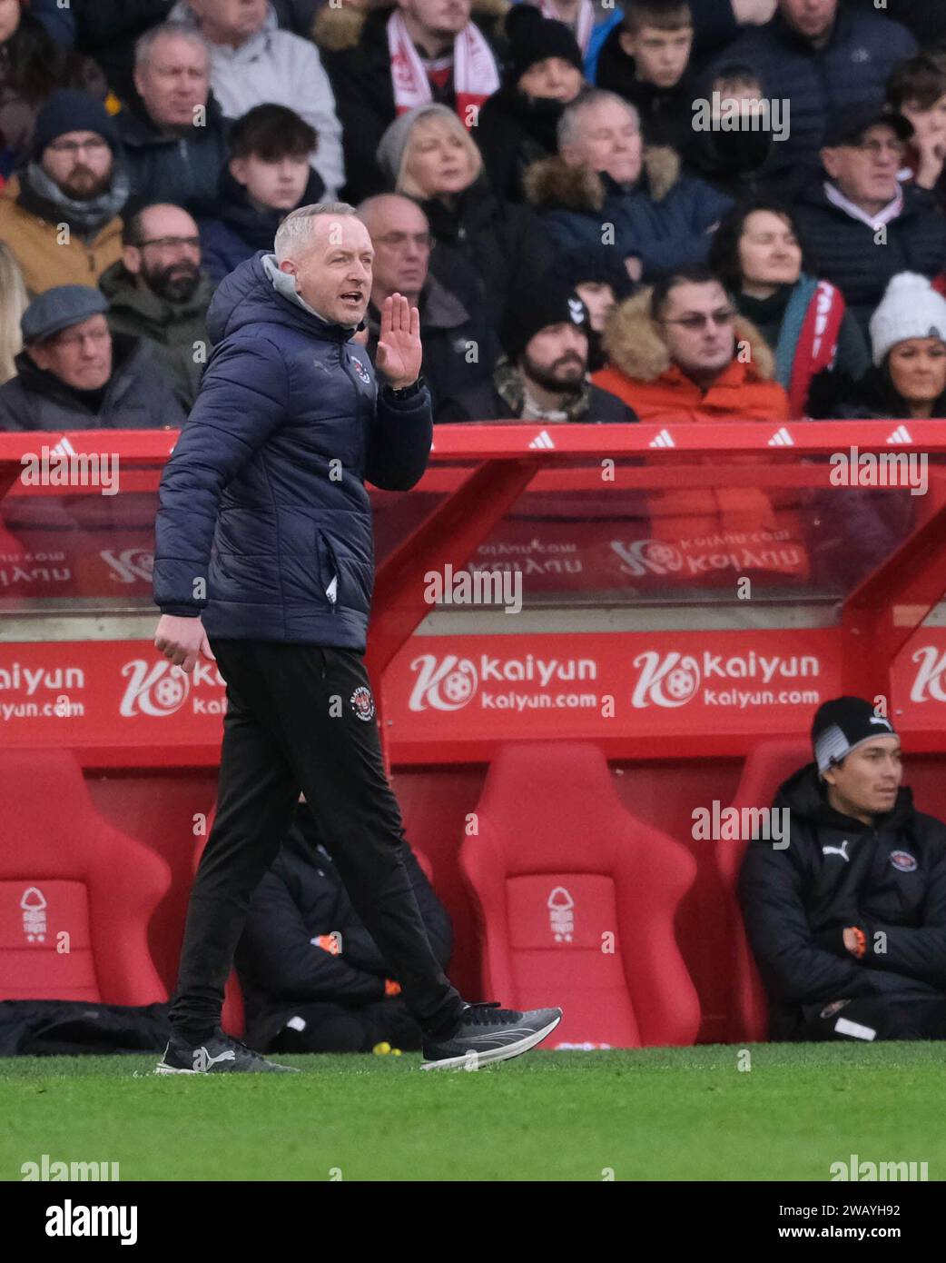 The City Ground, Nottingham, UK. 7th Jan, 2024. FA Cup Third Round ...