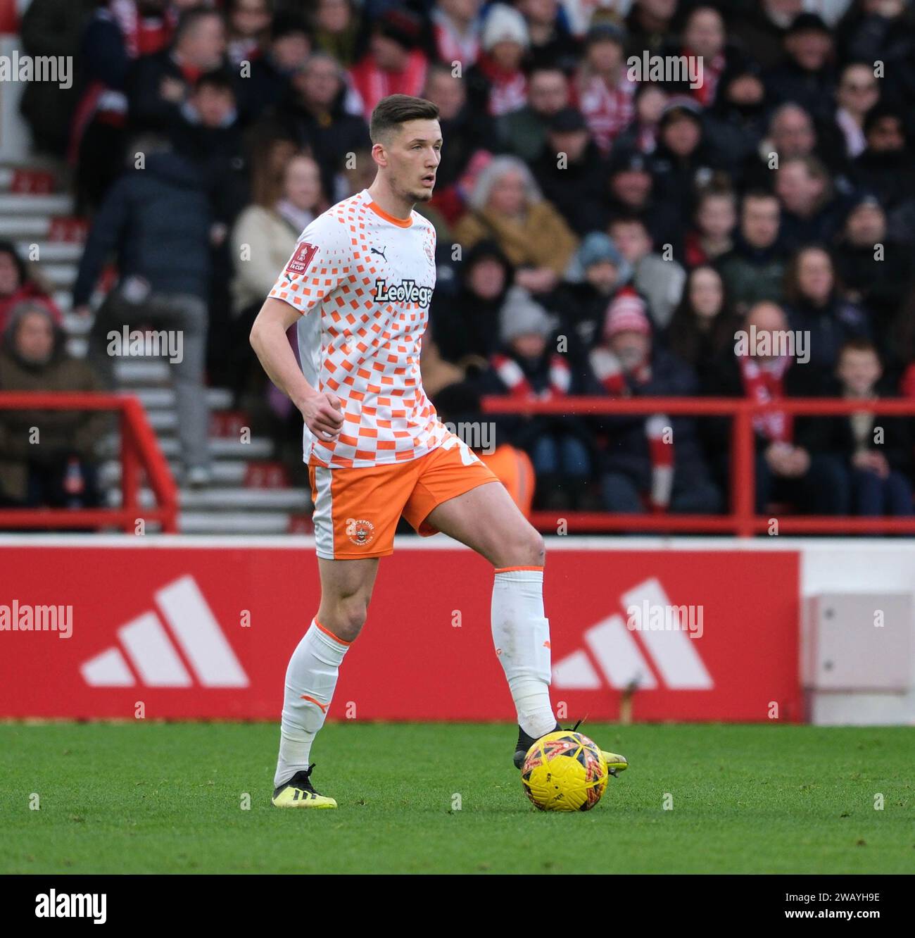 The City Ground, Nottingham, UK. 7th Jan, 2024. FA Cup Third Round ...