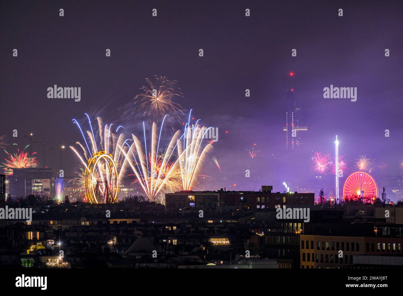 Sparkles in the sky hi-res stock photography and images - Alamy
