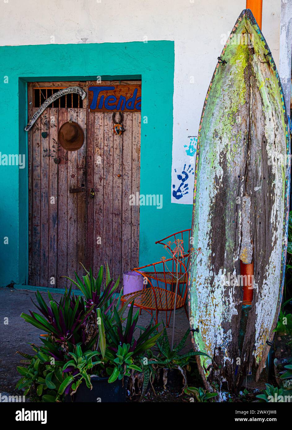 Window into a Canoe Stock Photo - Alamy