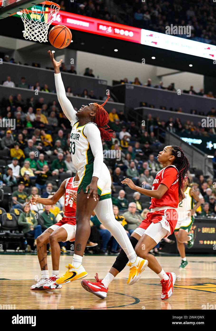 Waco, USA. 06th Jan, 2024. January 6 2024: Baylor Lady Bears guard ...