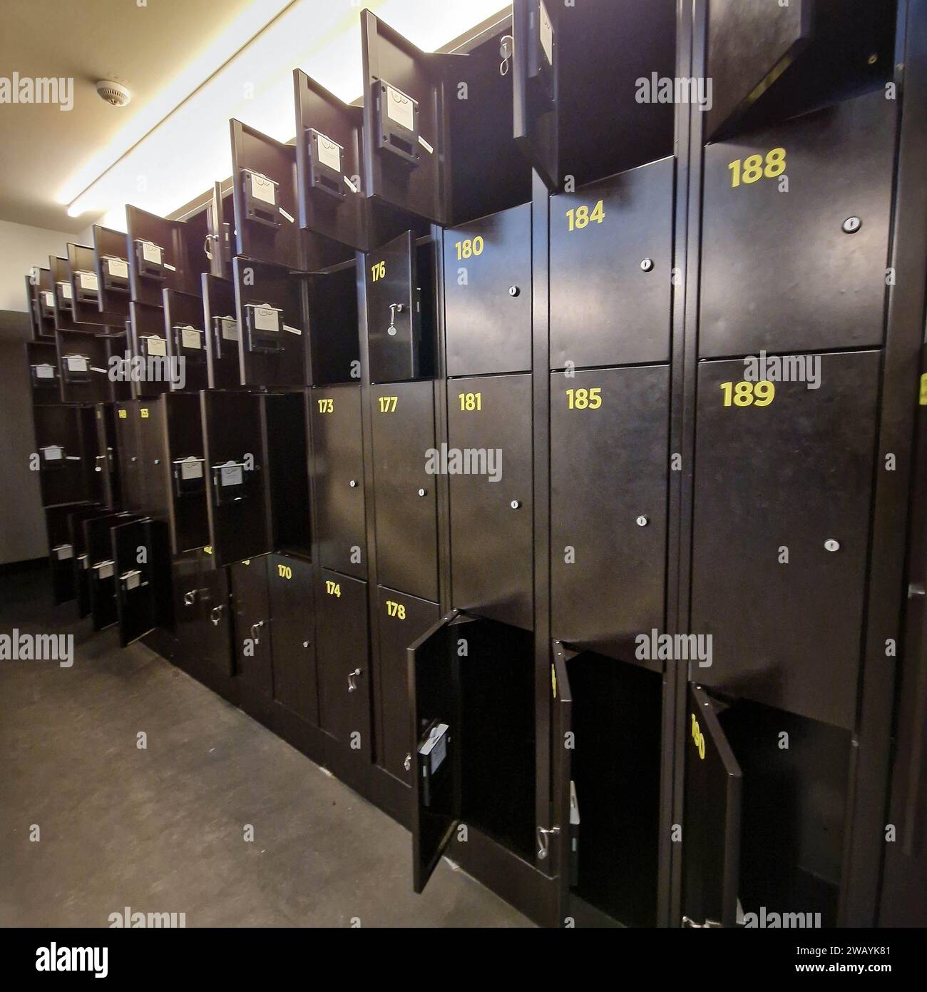 Lockers, C/O photo exhibition center, Berlin, Brandenburg, Germany ...