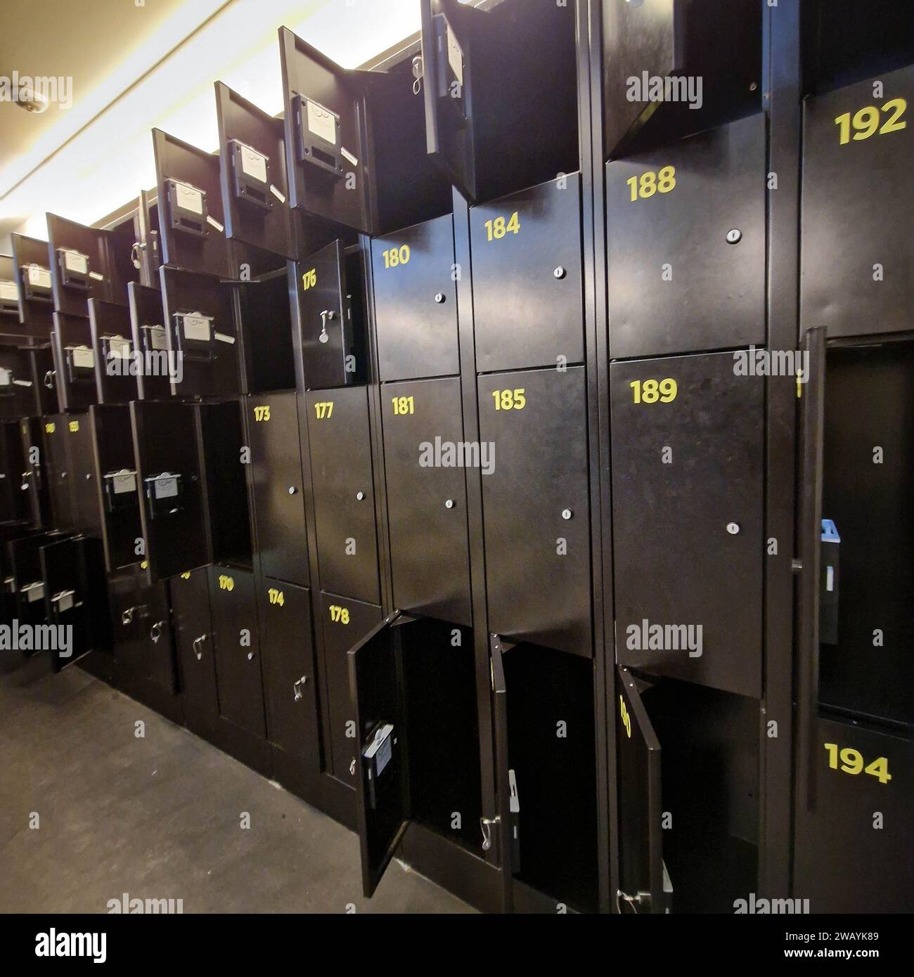 Lockers, C/O photo exhibition center, Berlin, Brandenburg, Germany ...