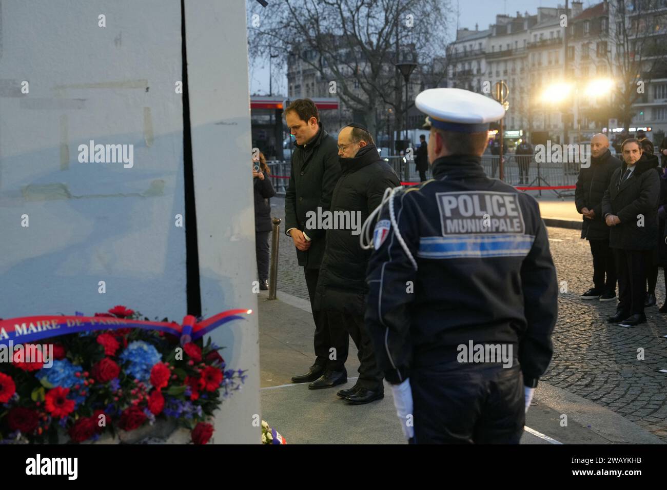Paris, France. 07th Jan, 2024. Representative Council of the Jewish ...