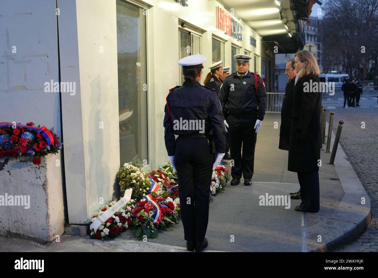 Paris, France. 07th Jan, 2024. French National Assembly President Yael ...