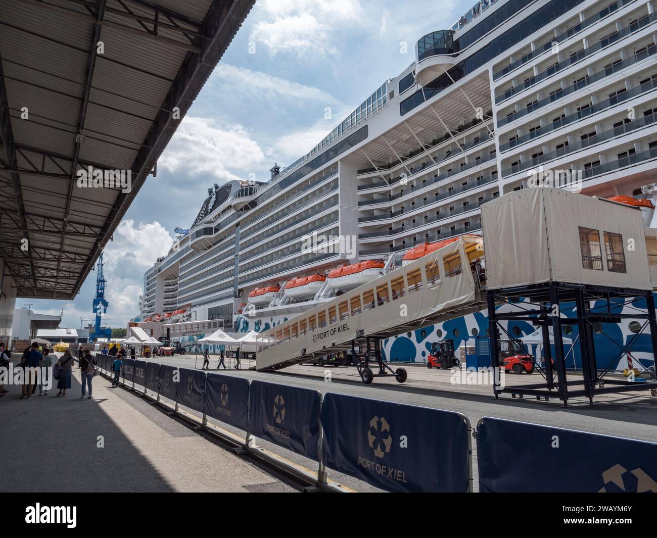 Terminal msc kiel hi-res stock photography and images - Alamy