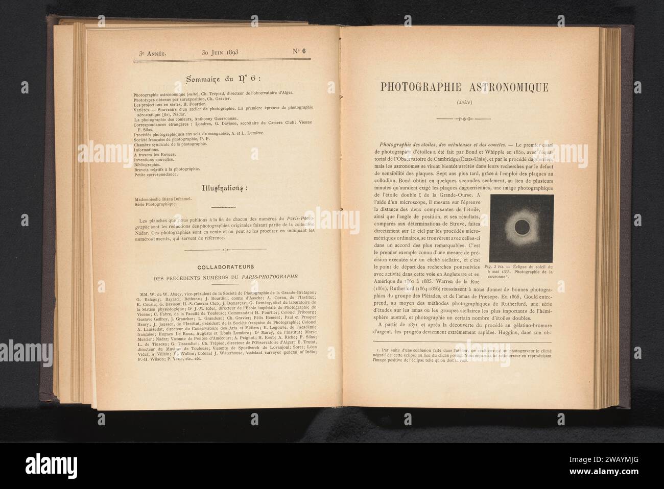 Solar eclipse, Anonymous, 1883 photomechanical print paper total solar ...