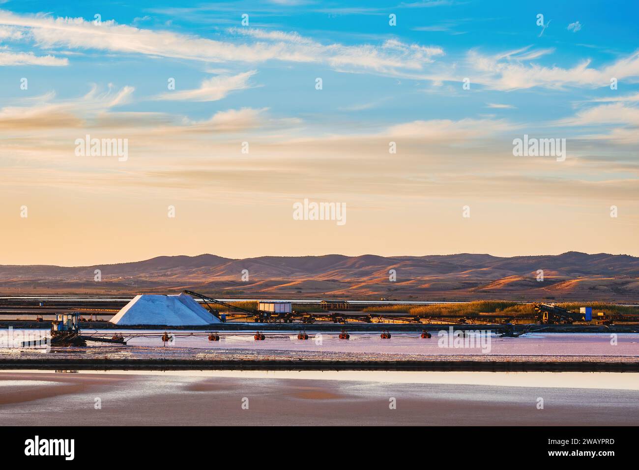 Burgas salty lake hi-res stock photography and images - Alamy