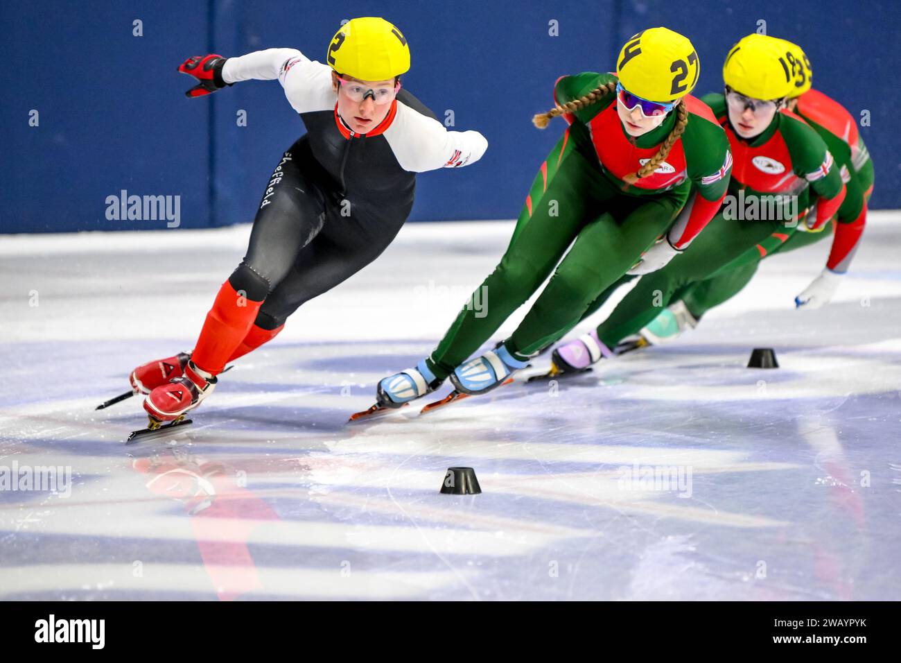 Nottingham, UK. 07th Jan, 2024. Fiona Harrison of Sheffield Speed ...