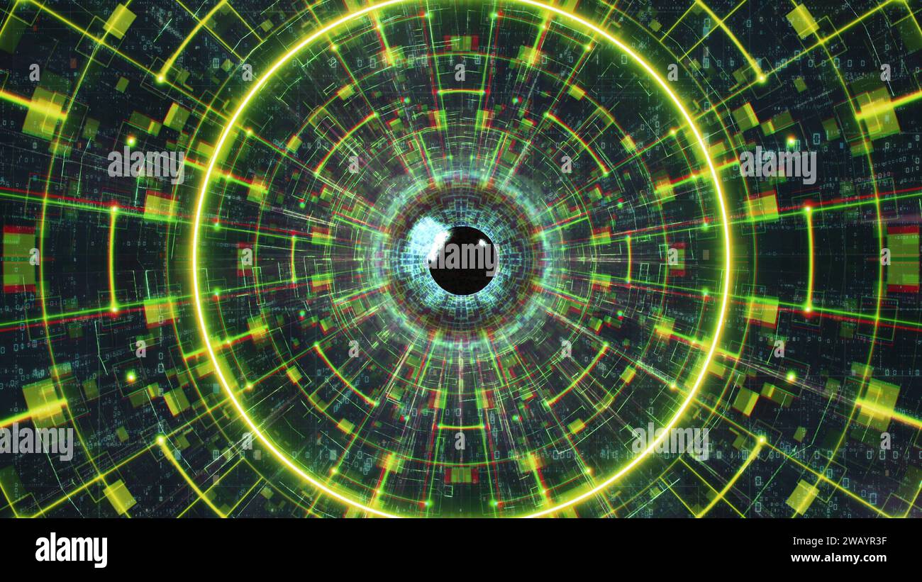 Hypnotic animation loop hi-res stock photography and images - Alamy