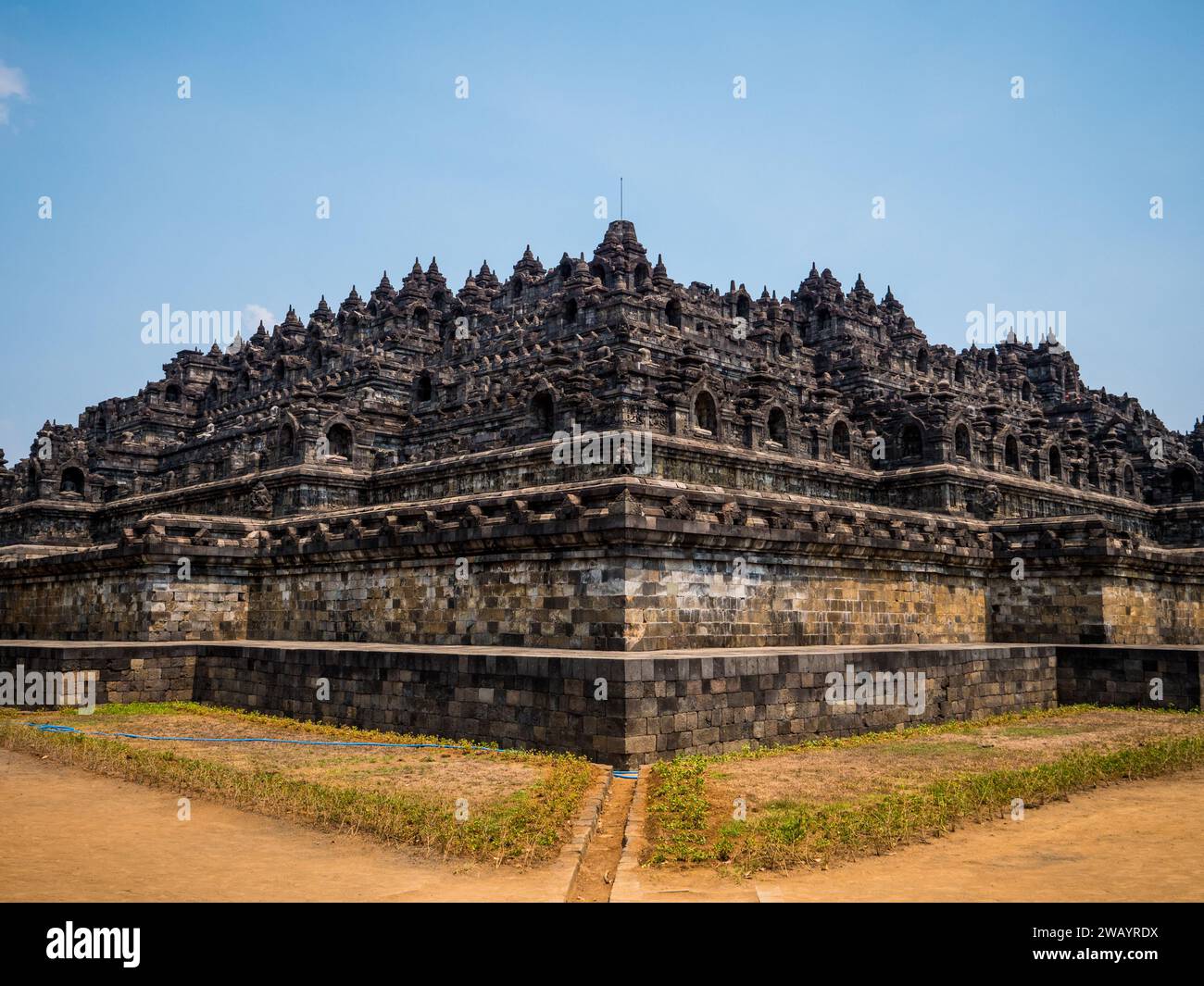 Borobudur buddhist temple hi-res stock photography and images - Alamy