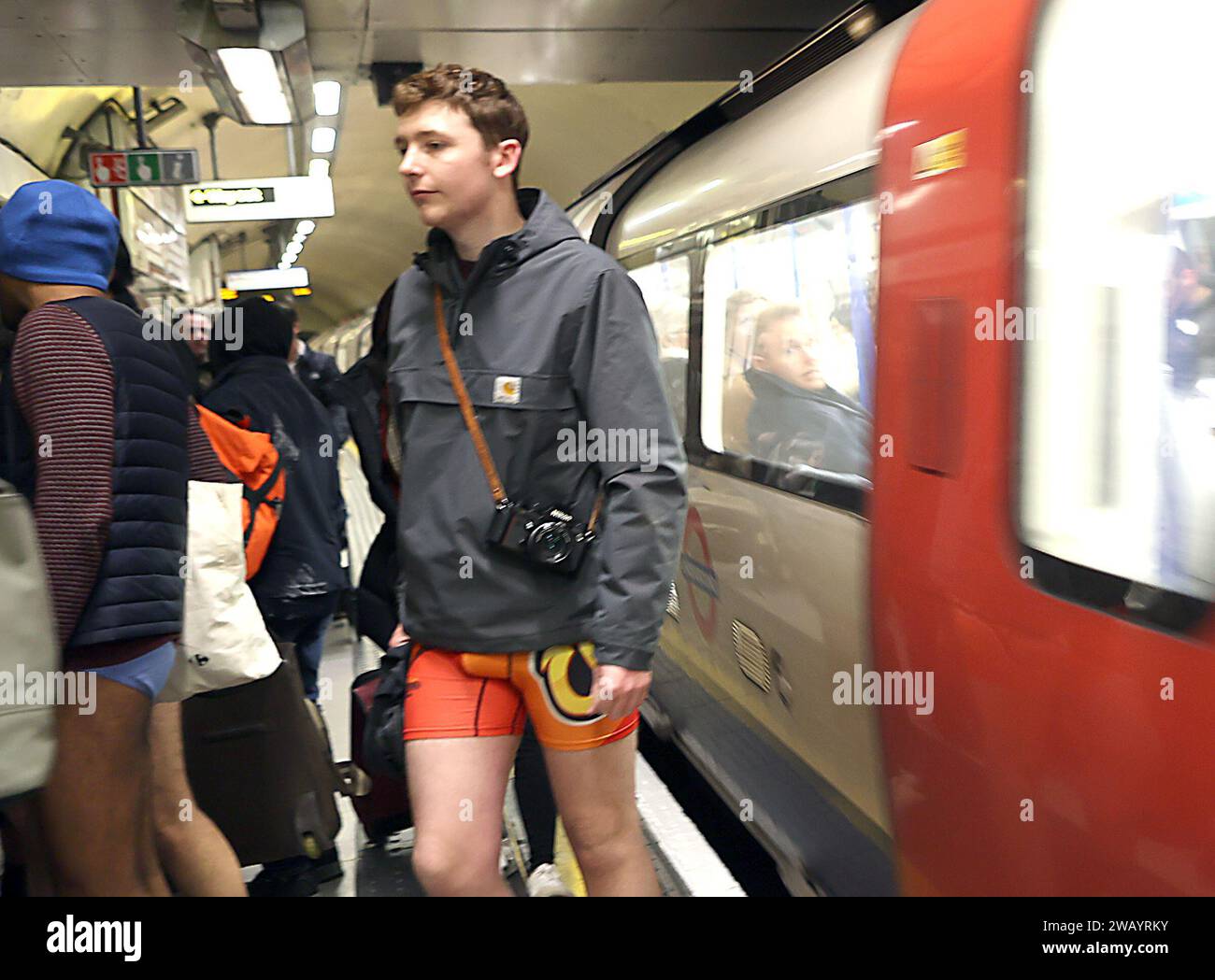 The 11th Annual No Trousers Tube Ride 7th jan 2024 photo by roger ...