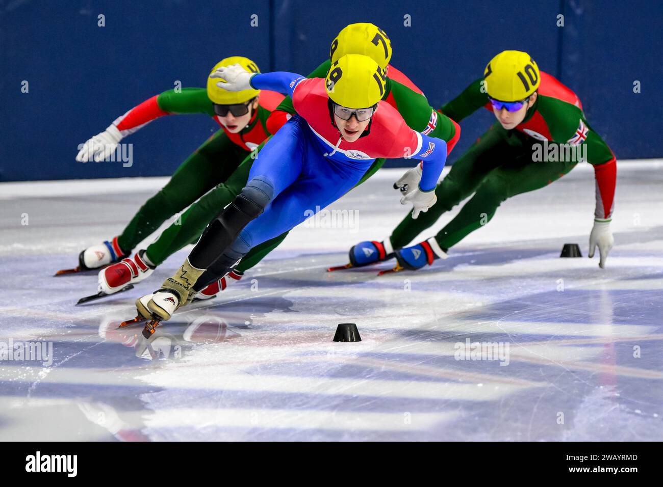 Nottingham, UK. 07th Jan, 2024. Joseph Armstrong of Aldwych Speed Club ...
