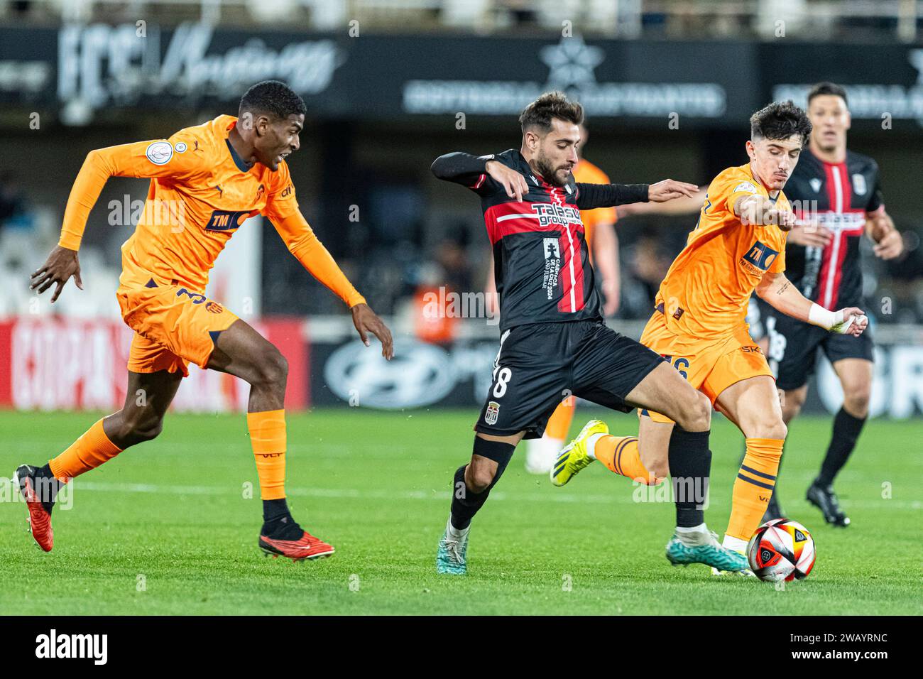 Cartagena, Spain. 7th January 2024. 16th Copa del Rey football between ...