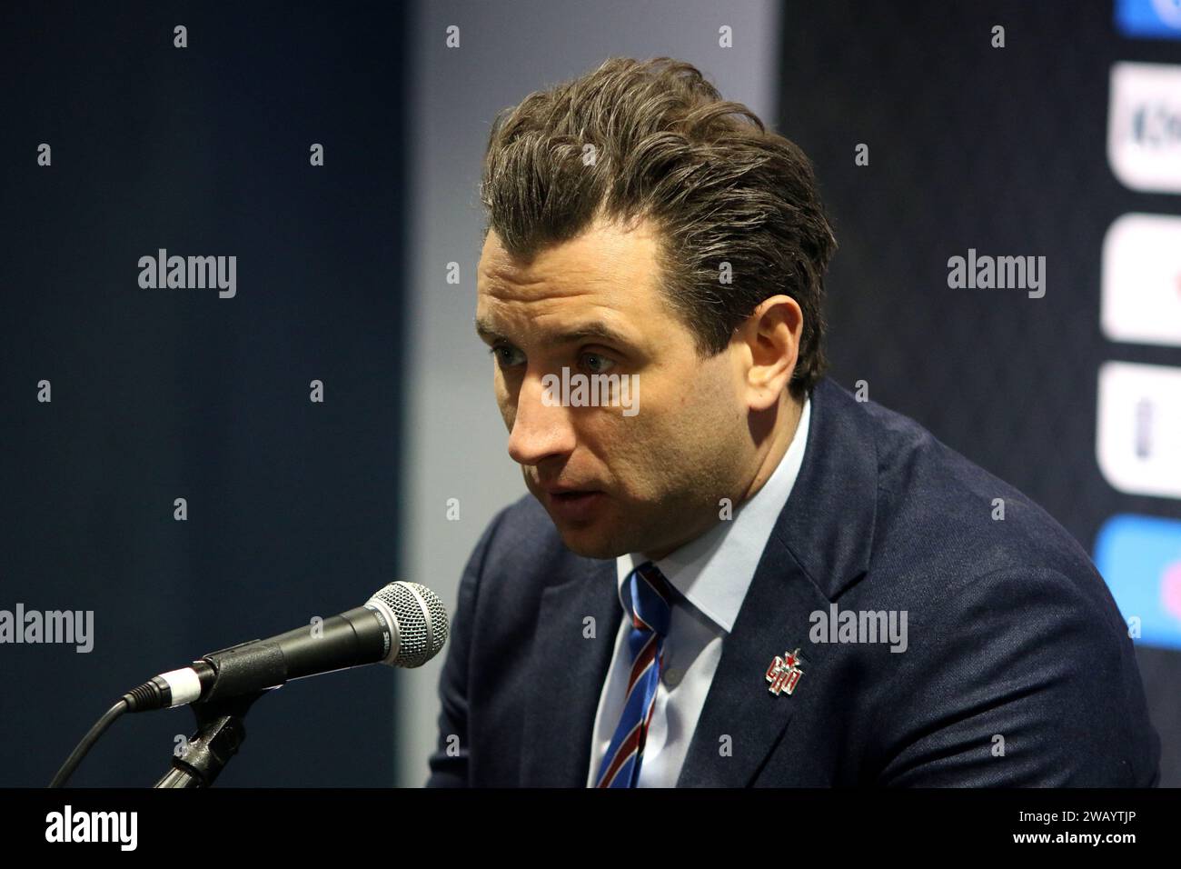 Saint Petersburg, Russia. 07th Jan, 2024. Roman Rotenberg, Head Coach ...