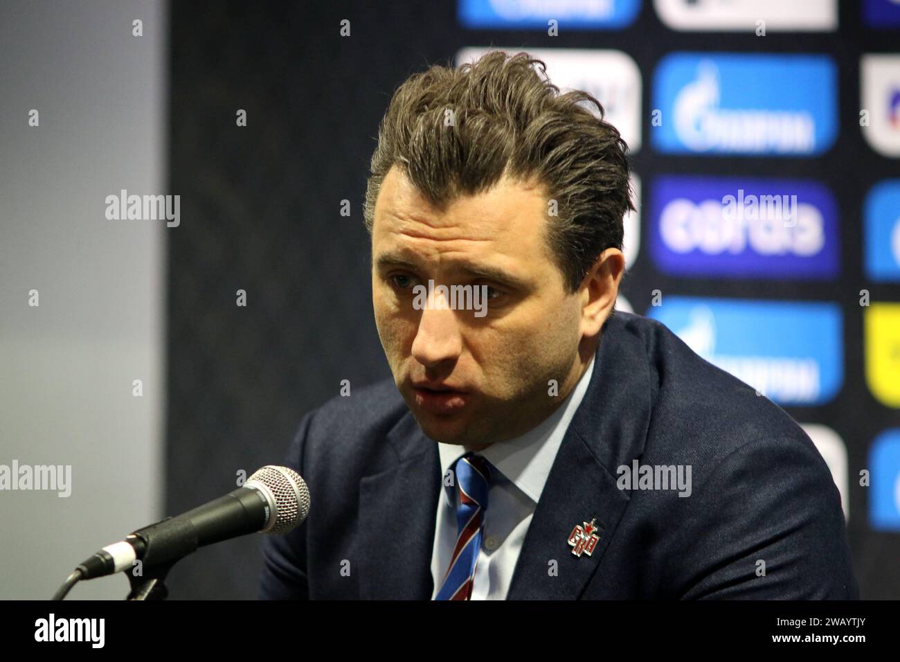 Saint Petersburg, Russia. 07th Jan, 2024. Roman Rotenberg, Head Coach ...