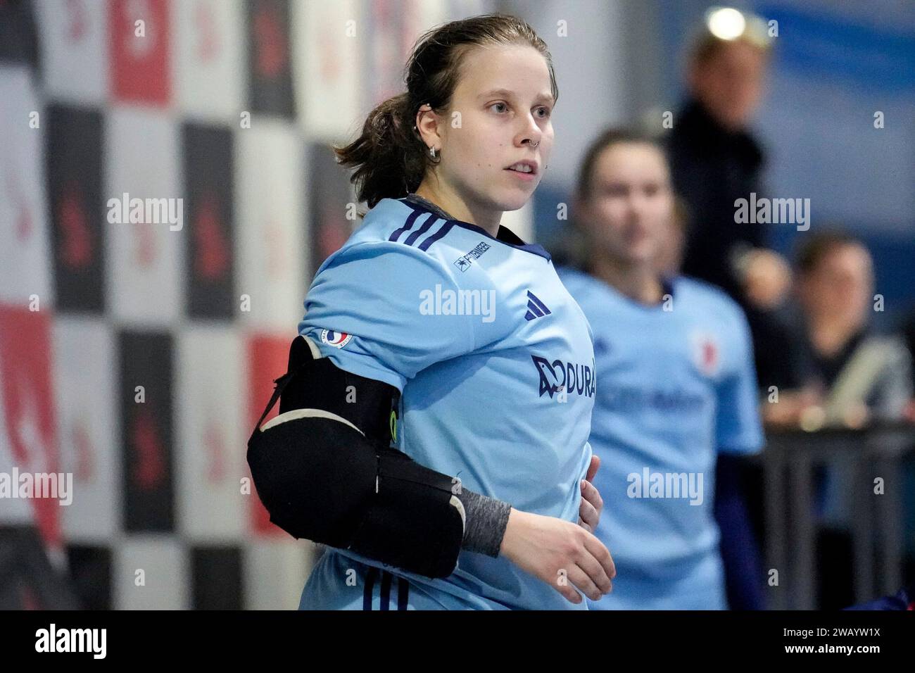 Mannheim, Deutschland. 07th Jan, 2024. Hannah Stern (Torhüterin ...