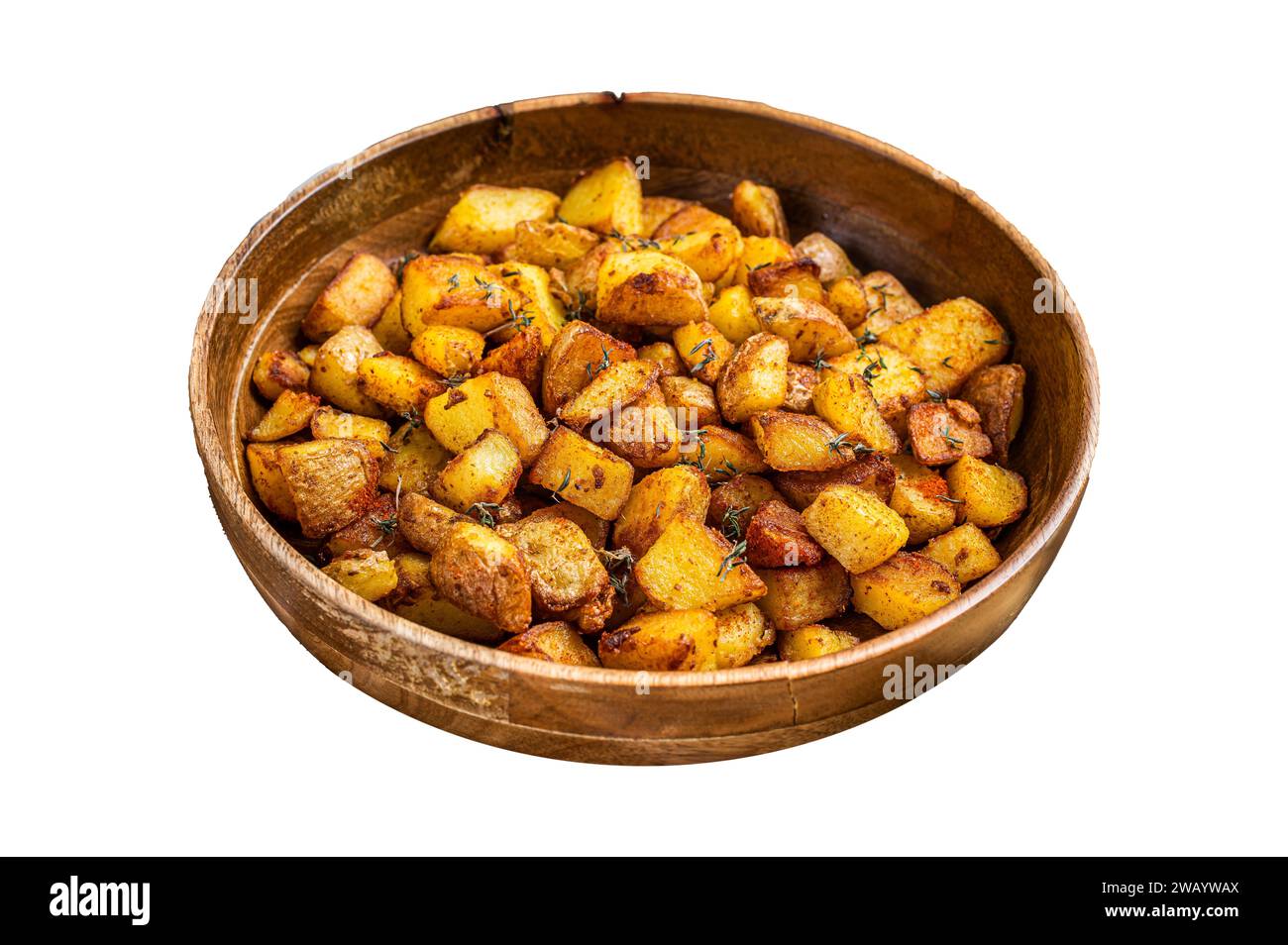 Fried potato - Patatas bravas traditional Spanish potatoes snack tapas ...