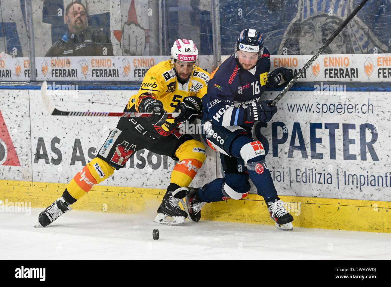 Ambri, Gottardo Arena, NL: HC Ambri-Piotta - SC, USA. 07th Jan, 2024 ...