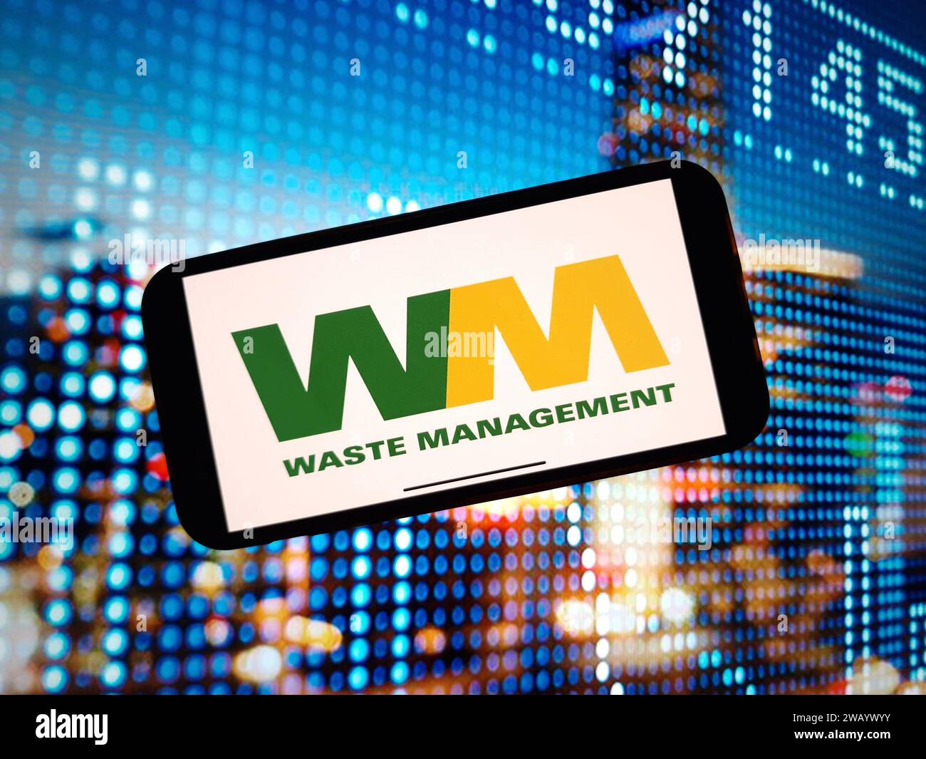 Waste management logo hi-res stock photography and images - Alamy