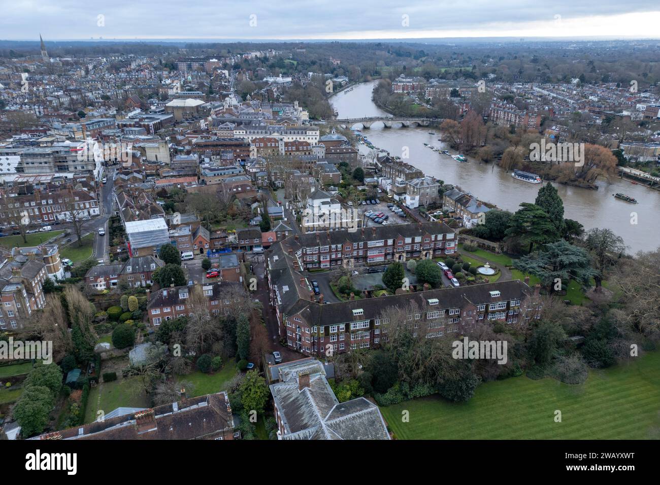 Richmond aerial view hi-res stock photography and images - Alamy