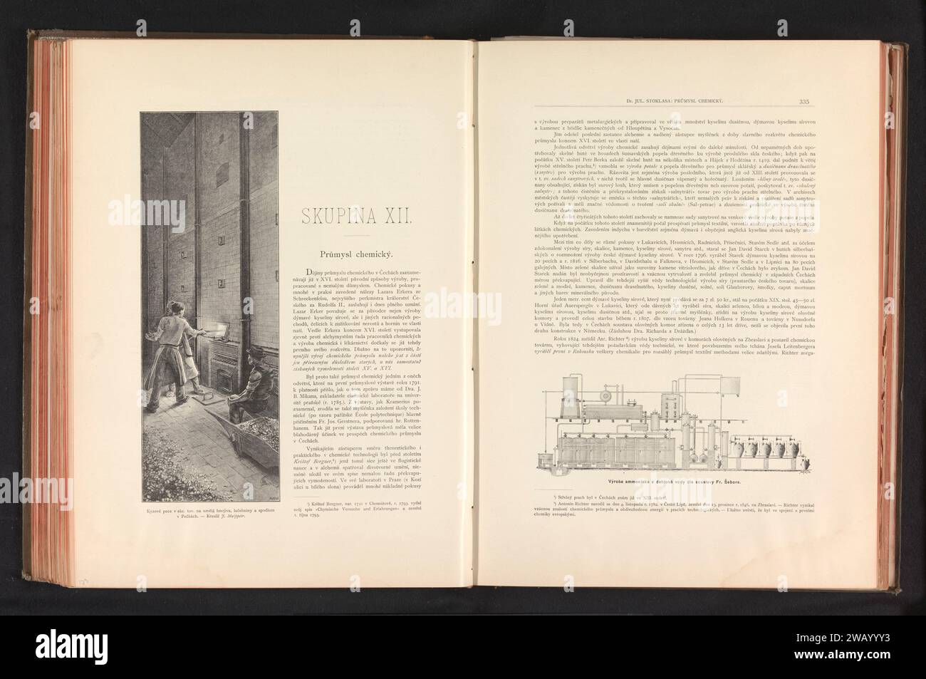 Photo production of a drawing, representing an installation for the ...