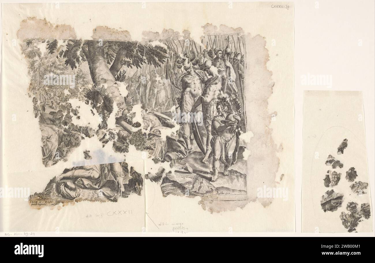 Reconciliation of Jakob and Esau and loose fragments, Zacharias Dolendo ...