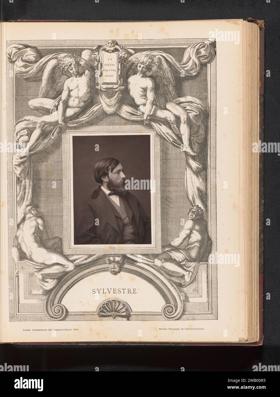 Portret van Joseph-Noël Sylvestre, Ferdinand Mulnier, c. 1871 - in or ...