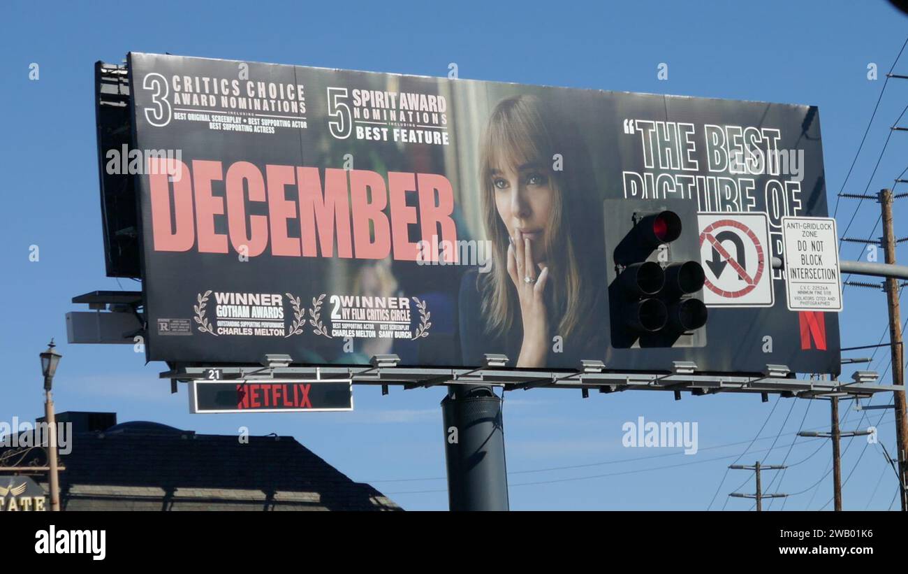 Los Angeles, California, USA 4th January 2024 Charles Melton and ...