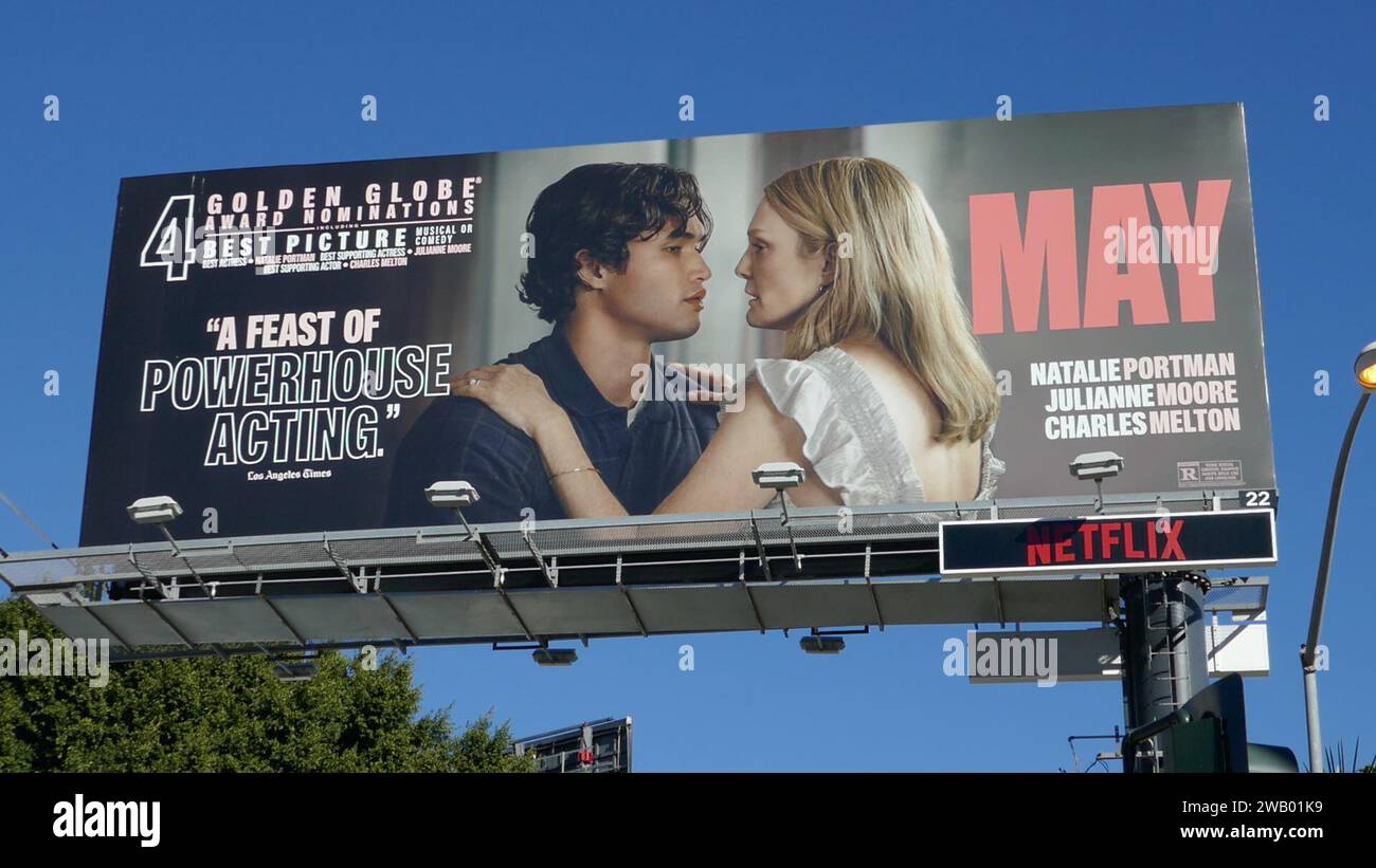 Los Angeles, California, USA 4th January 2024 Charles Melton and ...