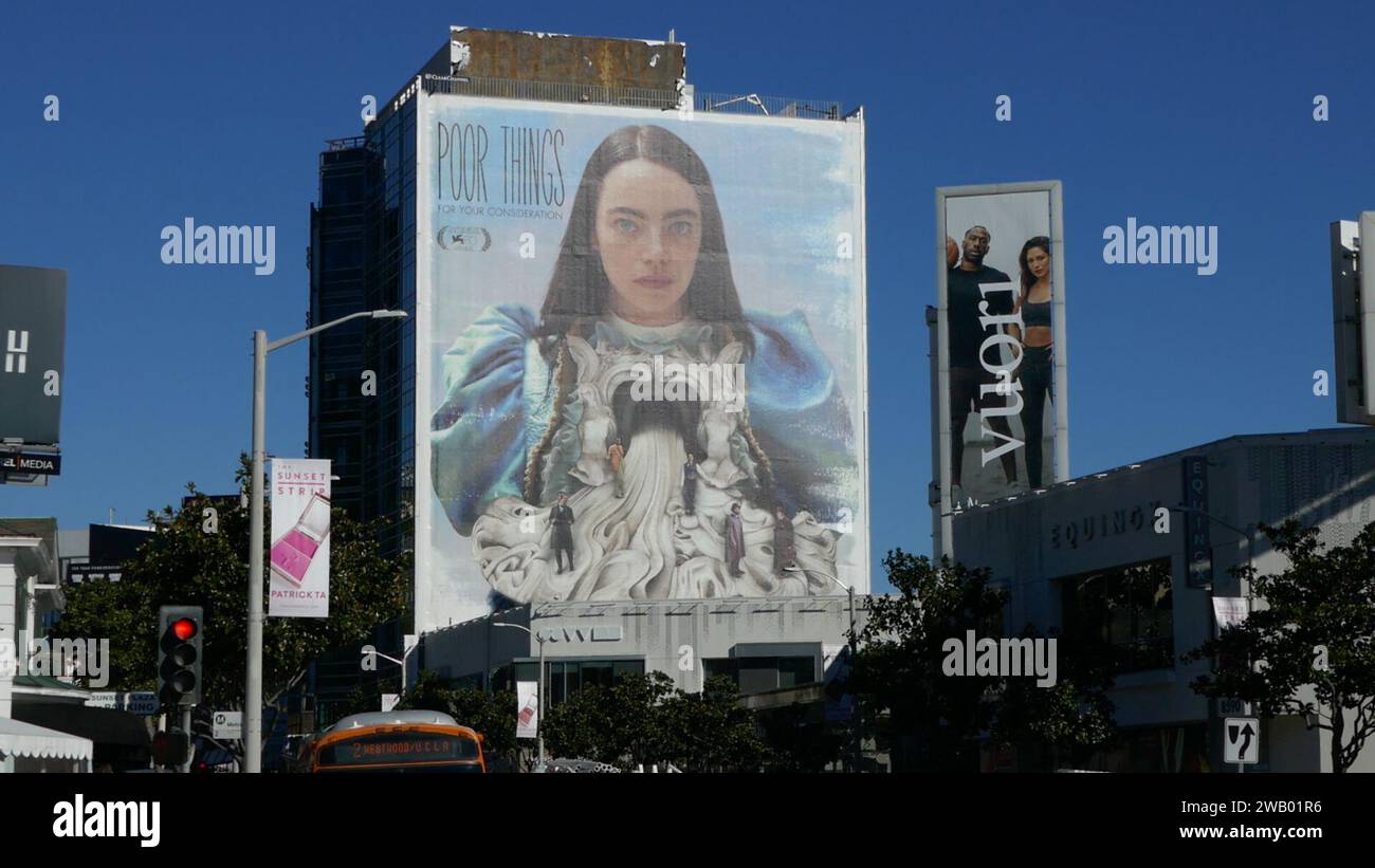 Los Angeles, California, USA 4th January 2024 Emma Stone Poor Things ...