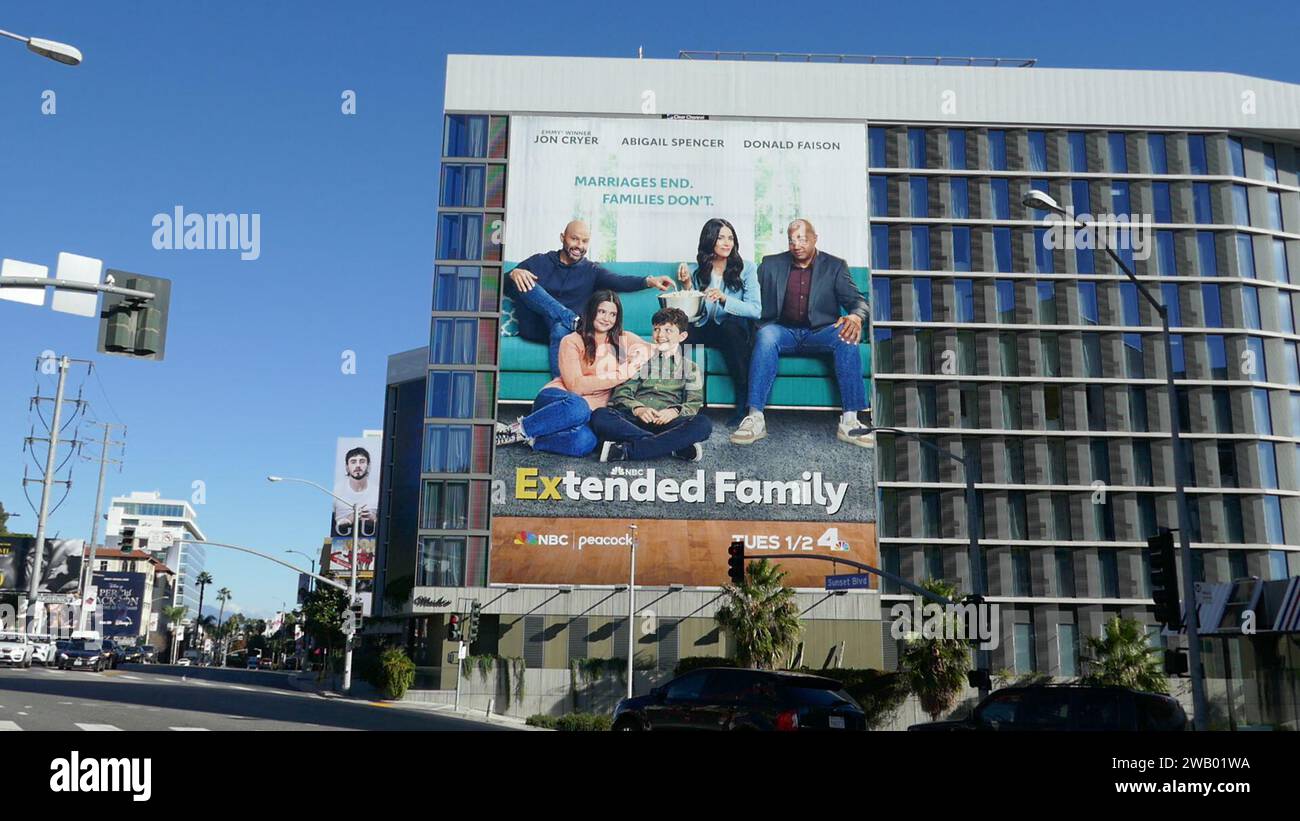 Los Angeles, California, USA 4th January 2024 Extended Family NBC ...