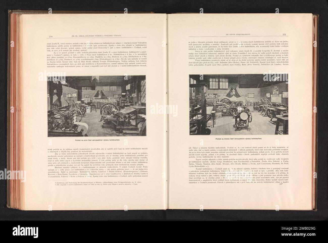 Exhibition of the book printing in the industrial Palace in Prague ...