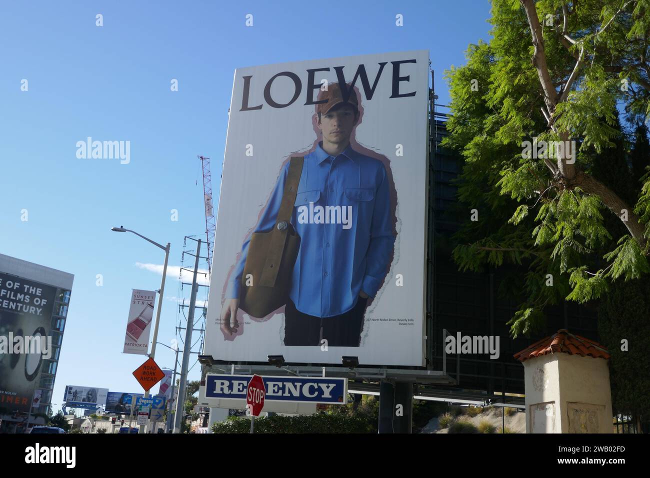 Los Angeles, California, USA 4th January 2024 Actor Mike Faust Loewe ...