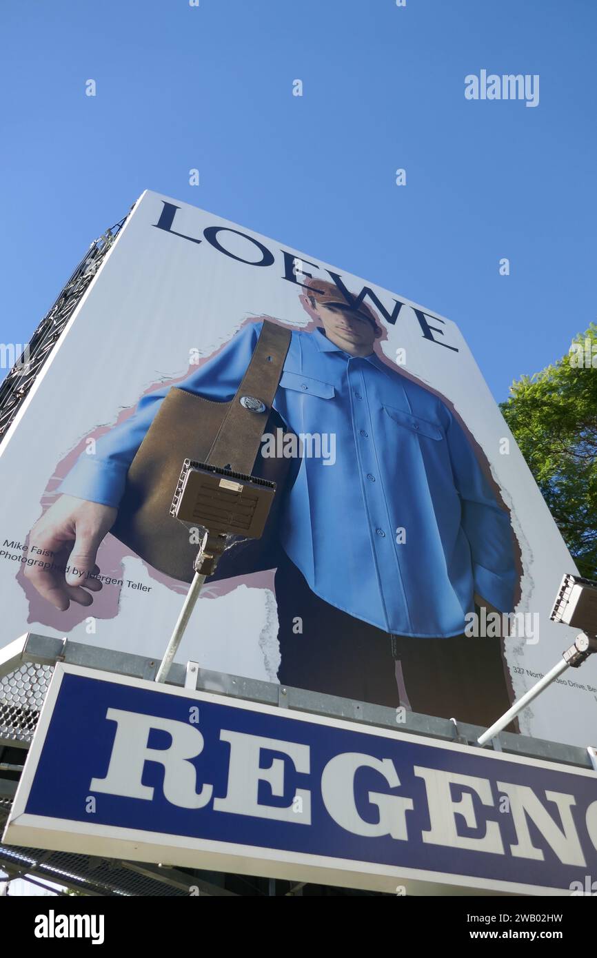 Los Angeles, California, USA 4th January 2024 Actor Mike Faust Loewe ...