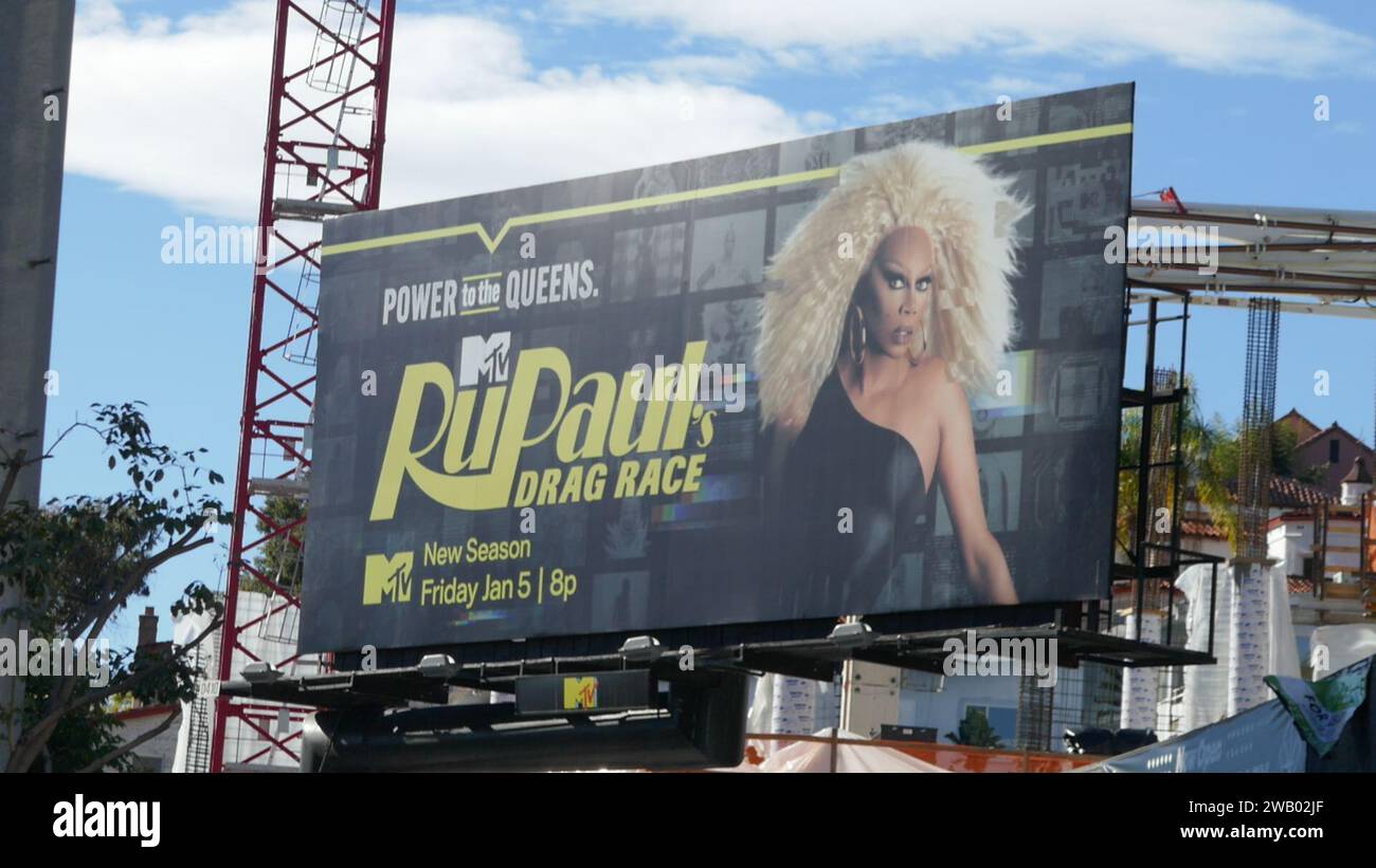 Los Angeles, California, USA 4th January 2024 MTV RupaulÕs Drag Race ...