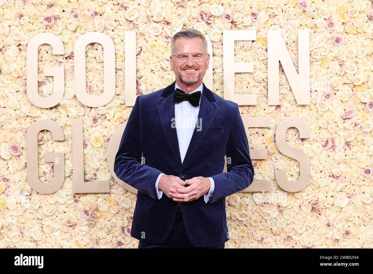 Marc Malkin at the 81st Golden Globe Awards held at the Beverly Hilton ...